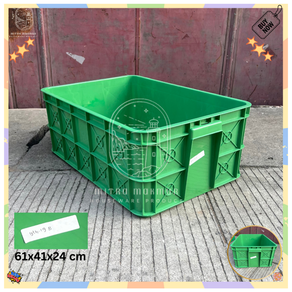Jual Keranjang Industri Container Box Keranjang Serbaguna 9919P 9920P ...