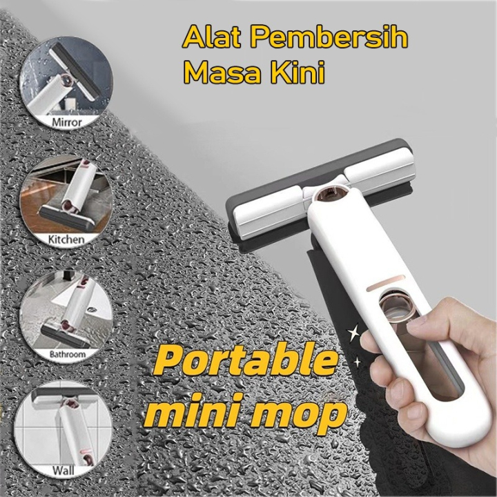 Jual MINI MOP Alat Pel Kaca Keramik Minimop Lap Meja Spon Busa Jendela ...