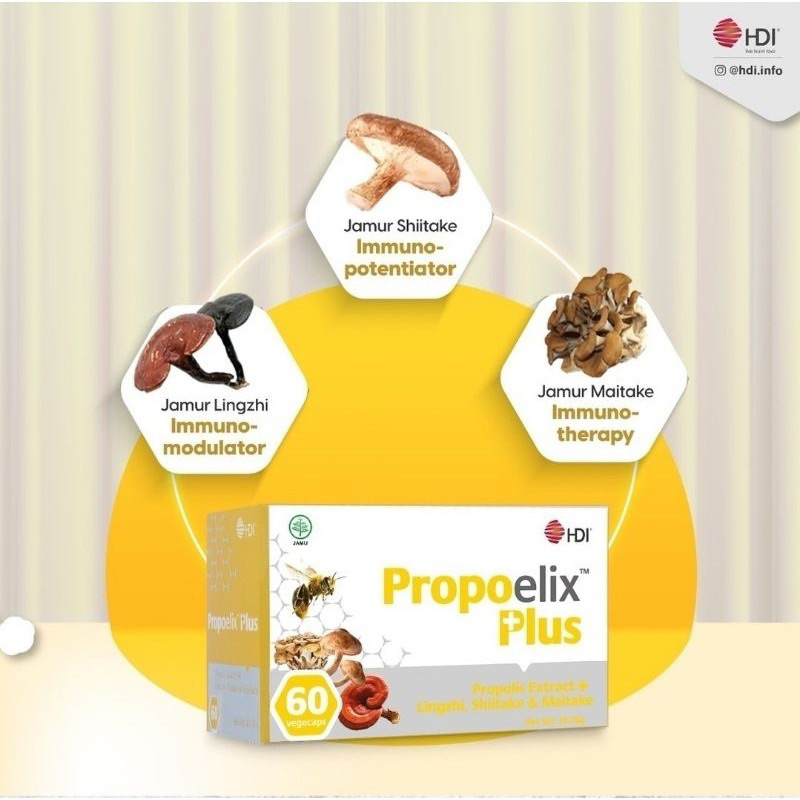 Jual Propoelix Plus Original 60 kapsul | Shopee Indonesia