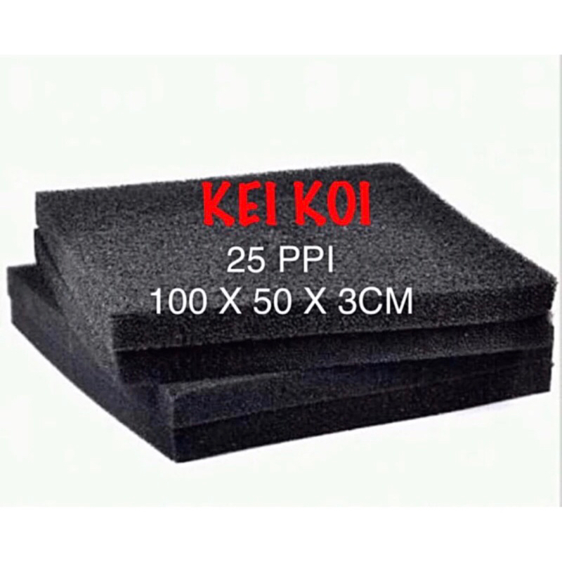 Jual BIOFIL BIOFILL / BUSA HITAM 100 X 50 CM MEDIA FILTER | Shopee ...