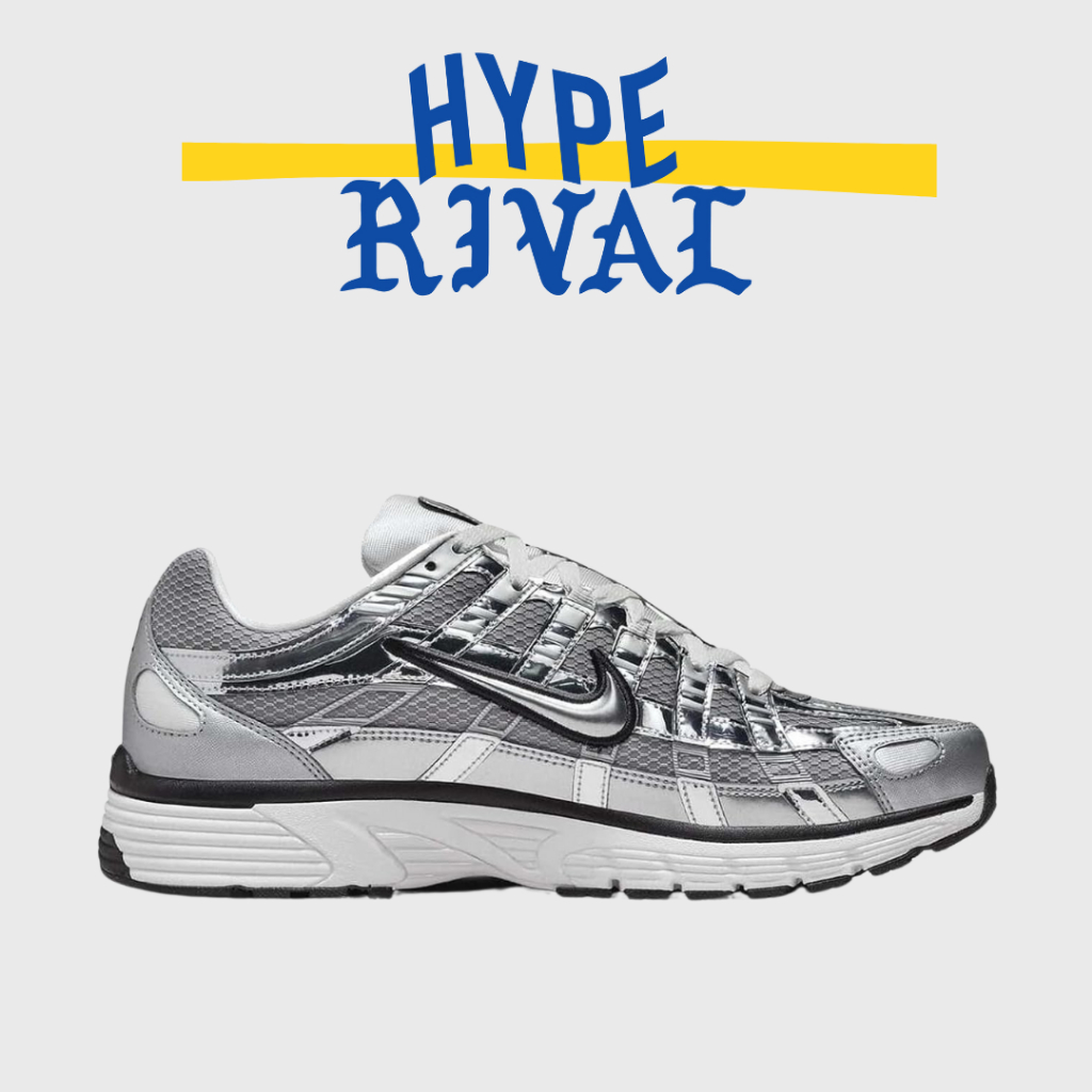 Jual Nike P-6000 Metallic Silver Sail Black P6000 (100% Original ...