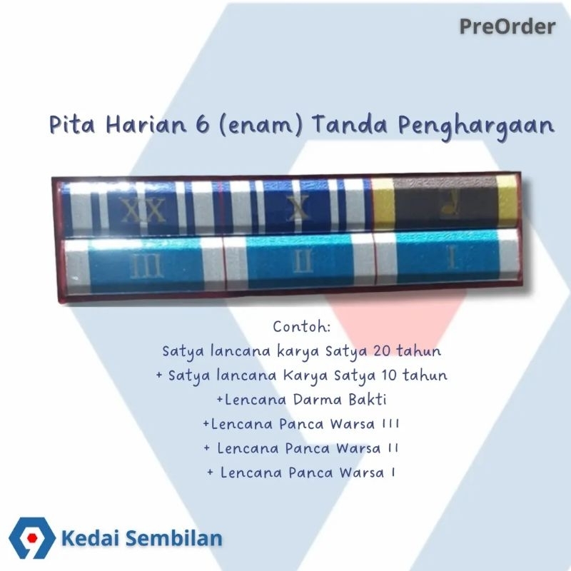 Jual pita Tanda Harian Tanda Jasa, Tanda Penghargaan, TPOD Pramuka ...