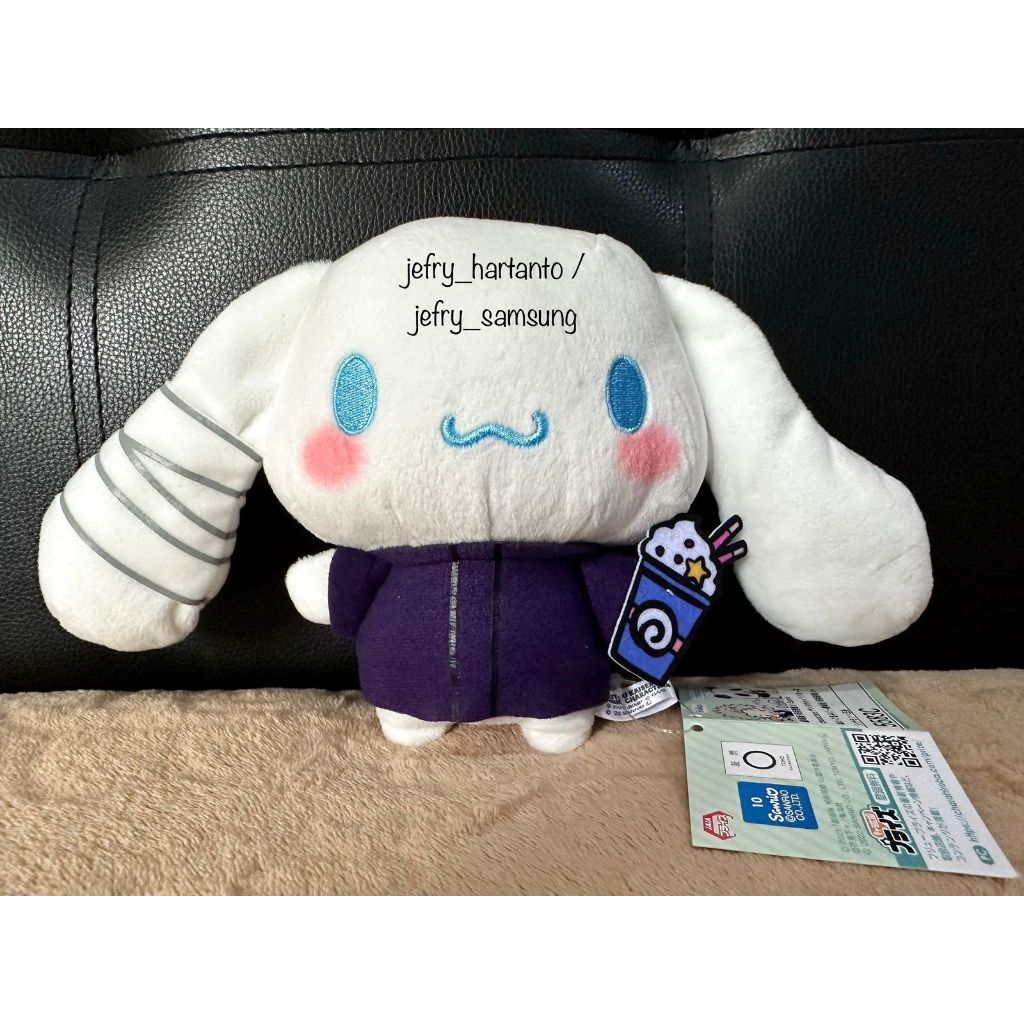 Jual Boneka Cinnamoroll Sanrio Characters x Jujutsu Kaisen 0 Gojo ...