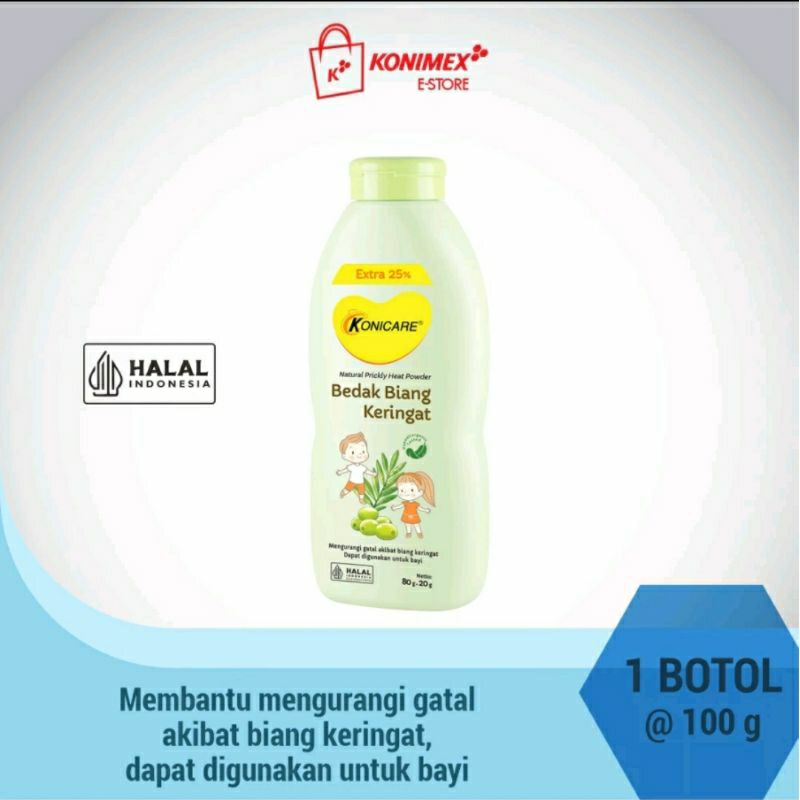 Jual KONIKER BEDAK BIANG KERINGAT 80 Gr + 20 Gr Mengurangi Gatal Akibat ...