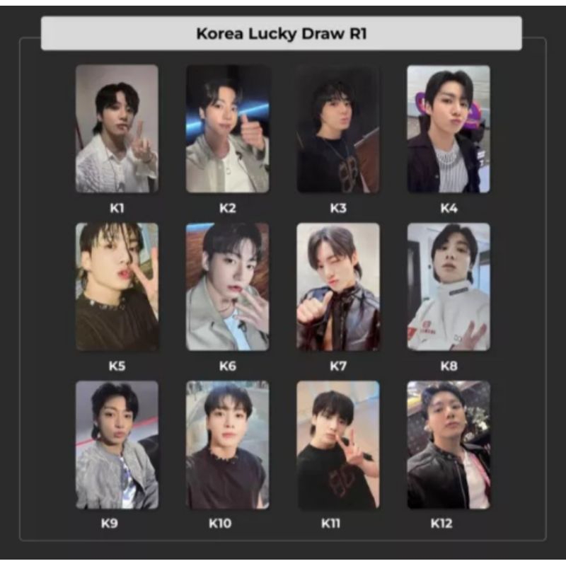 Jual SALE!! B2G1 Lucky draw Golden JK dan Layover THV weverse ORI 100% ...