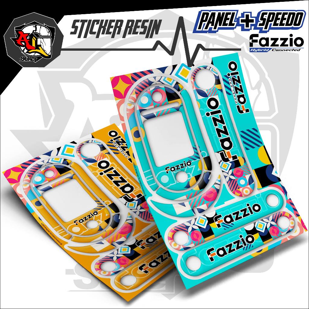 Jual EMLEM PANEL FAZZIO/PANEL.5/STICKER RESIN/STIKER PANEL FAZZIO ...