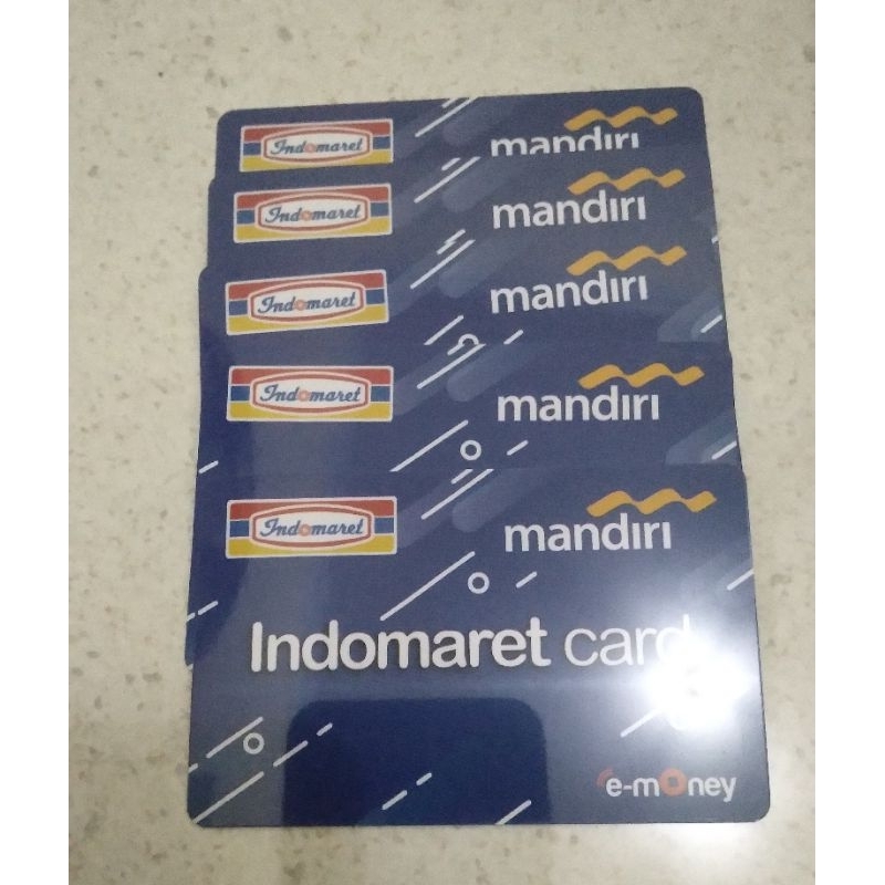 Jual Kartu indomaret card emoney / etoll | Shopee Indonesia