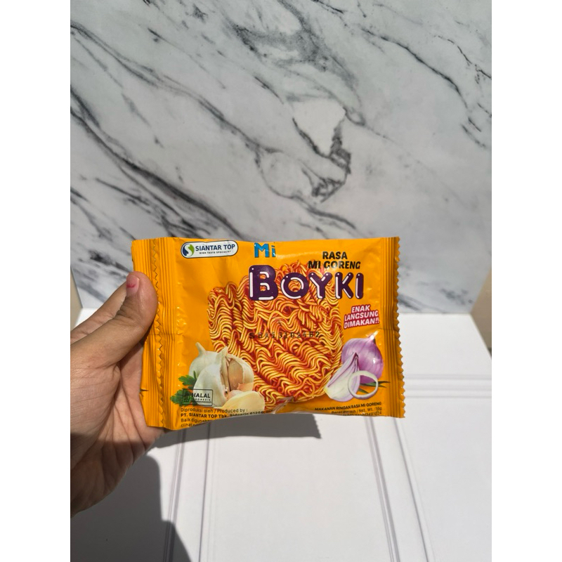 Jual MI BOYKI RASA MIE GORENG JAJAN JADUL RENTENG ISI 10 pcs | Shopee ...