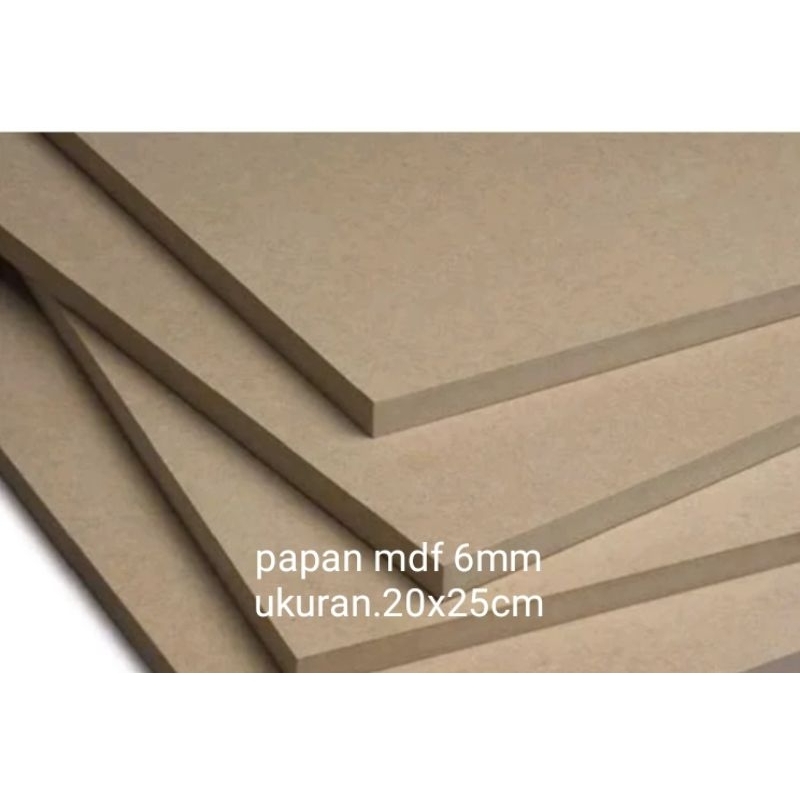 Jual papan mdf 5mm UK.20x25cm | Shopee Indonesia