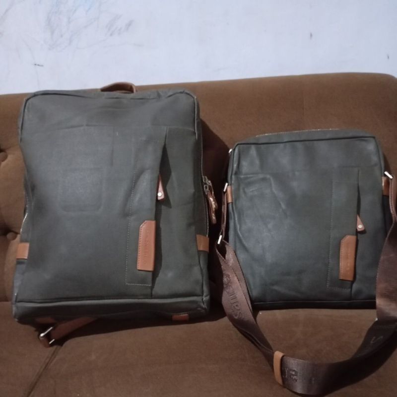 Jual samsonite ransel dan sling bag preloved | Shopee Indonesia