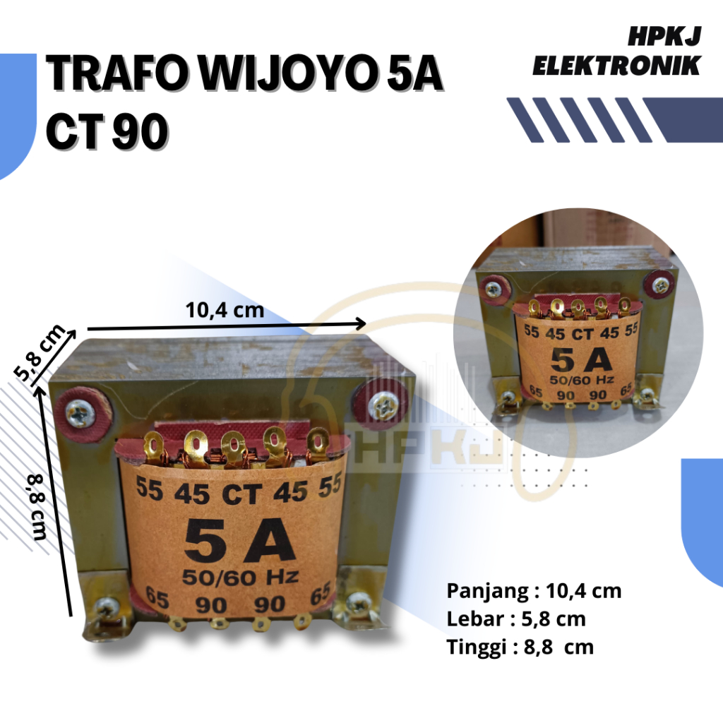 Jual TRAFO WIJOYO 5A CT 90 Trafo travo wijoyo 5 Amper ct 90v | Shopee ...