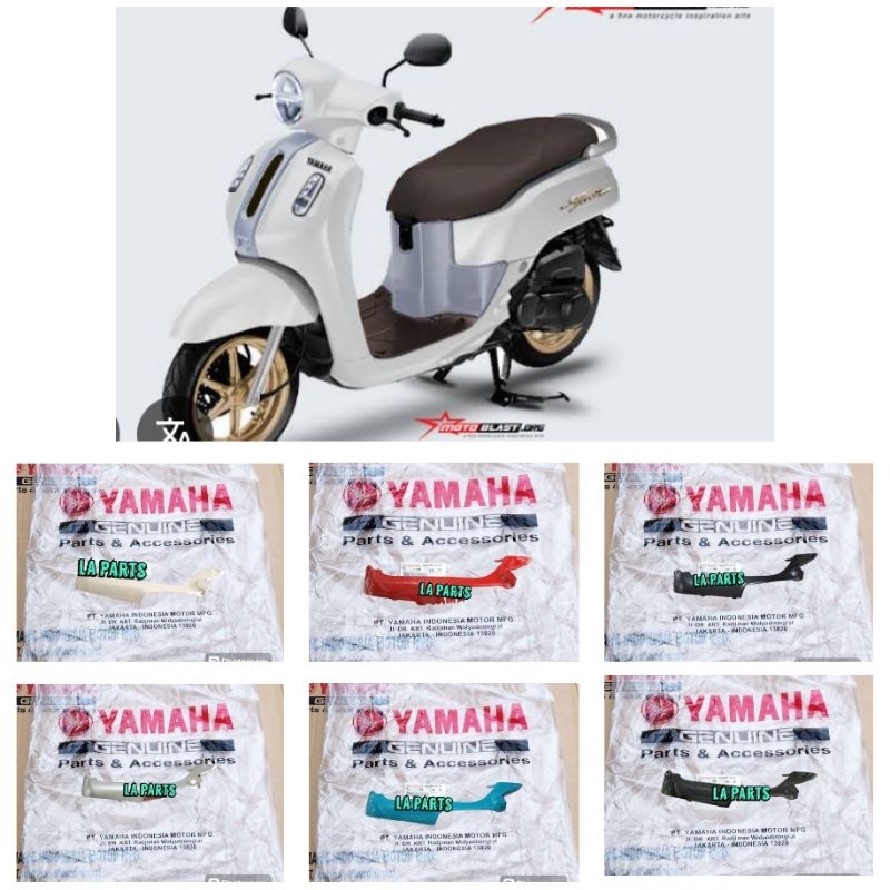 Jual COVER MOLE SIDE SIRIP BAWAH SAMPING KIRI FAZZIO FAZIO 125 ASLI ...