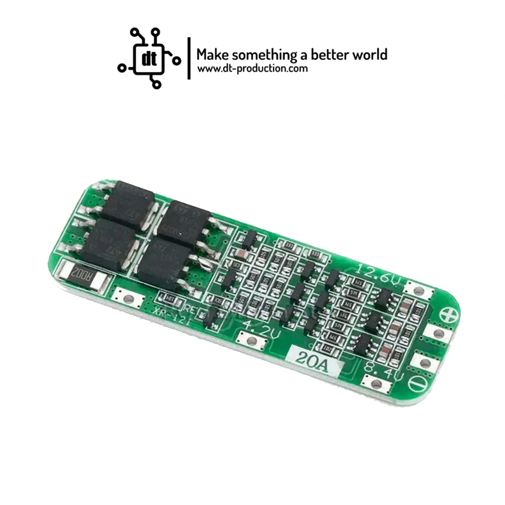 Jual BMS 3S 12v 20A Li-ion Lithium Battery 18650 Charger Protection ...