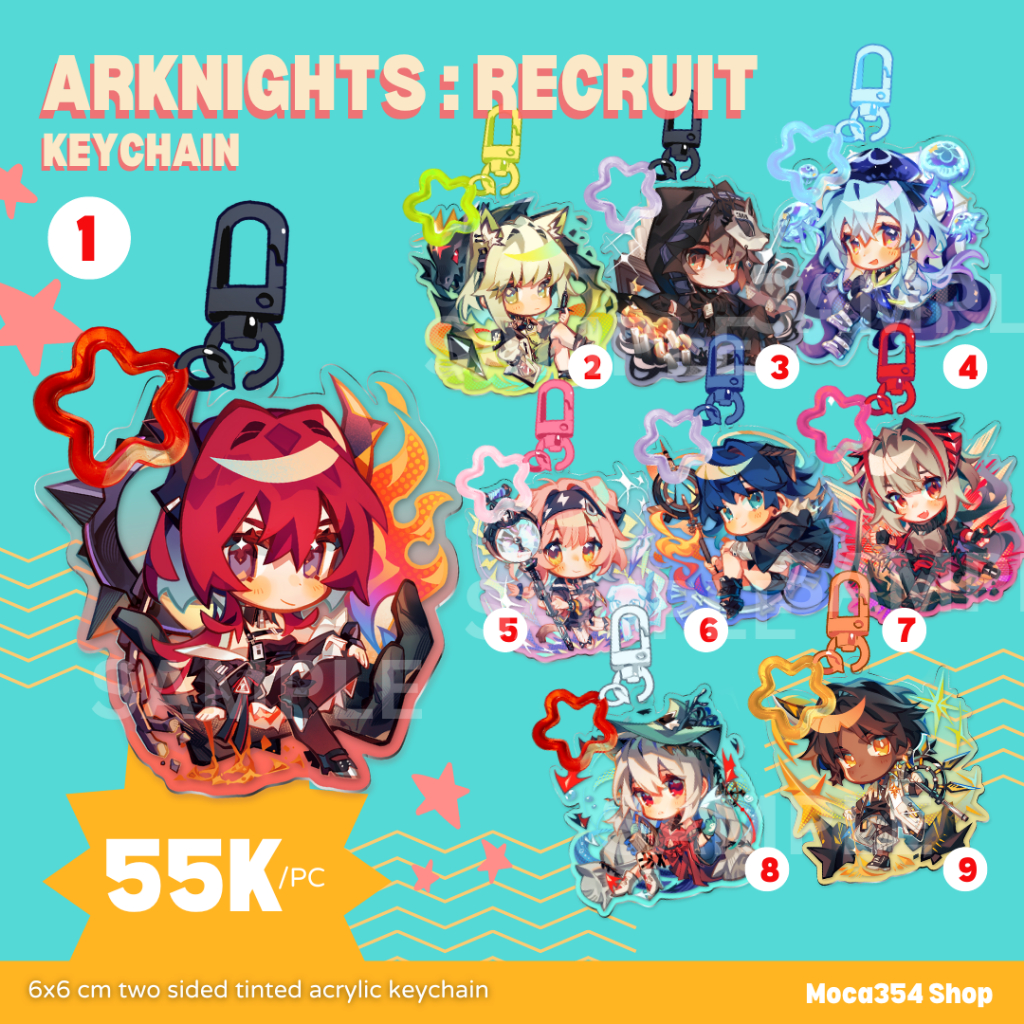Jual ARKNIGHTS - Acrylic Keychain | MOCALATTU354 | Shopee Indonesia