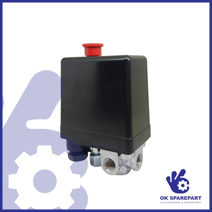 Jual Pressure Switch Otomatis Kompresor Angin 1/4 HP dan Kompresor ...