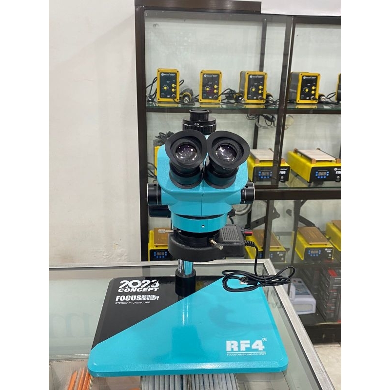 Jual MICROSCOPE RF 7050 PRO + LED + LENSA | Shopee Indonesia