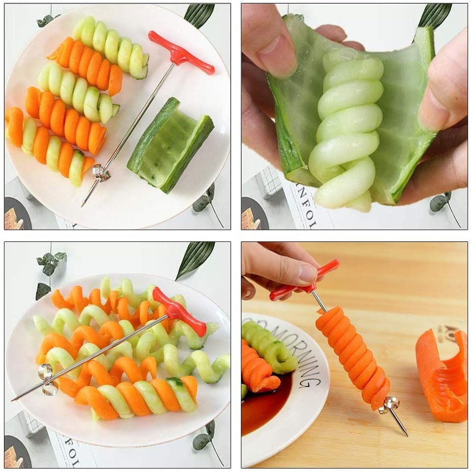 Jual Alat Hias Pengulir Buah dan Sayur Spiral Magic Cutter Slicer ...