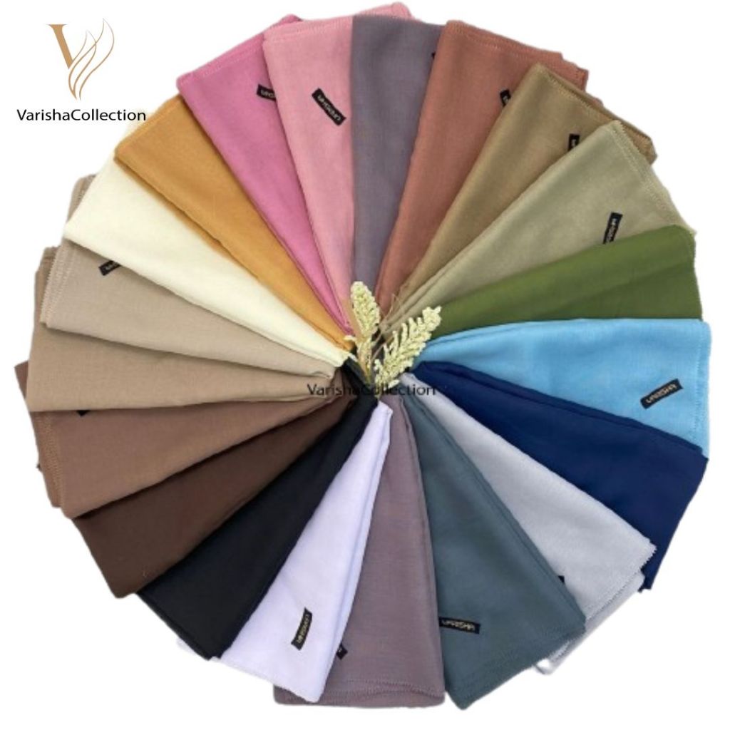 Jual VARISHA Paris Premium Laser Cut VARISHA Kerudung Segi Empat (FREE ...