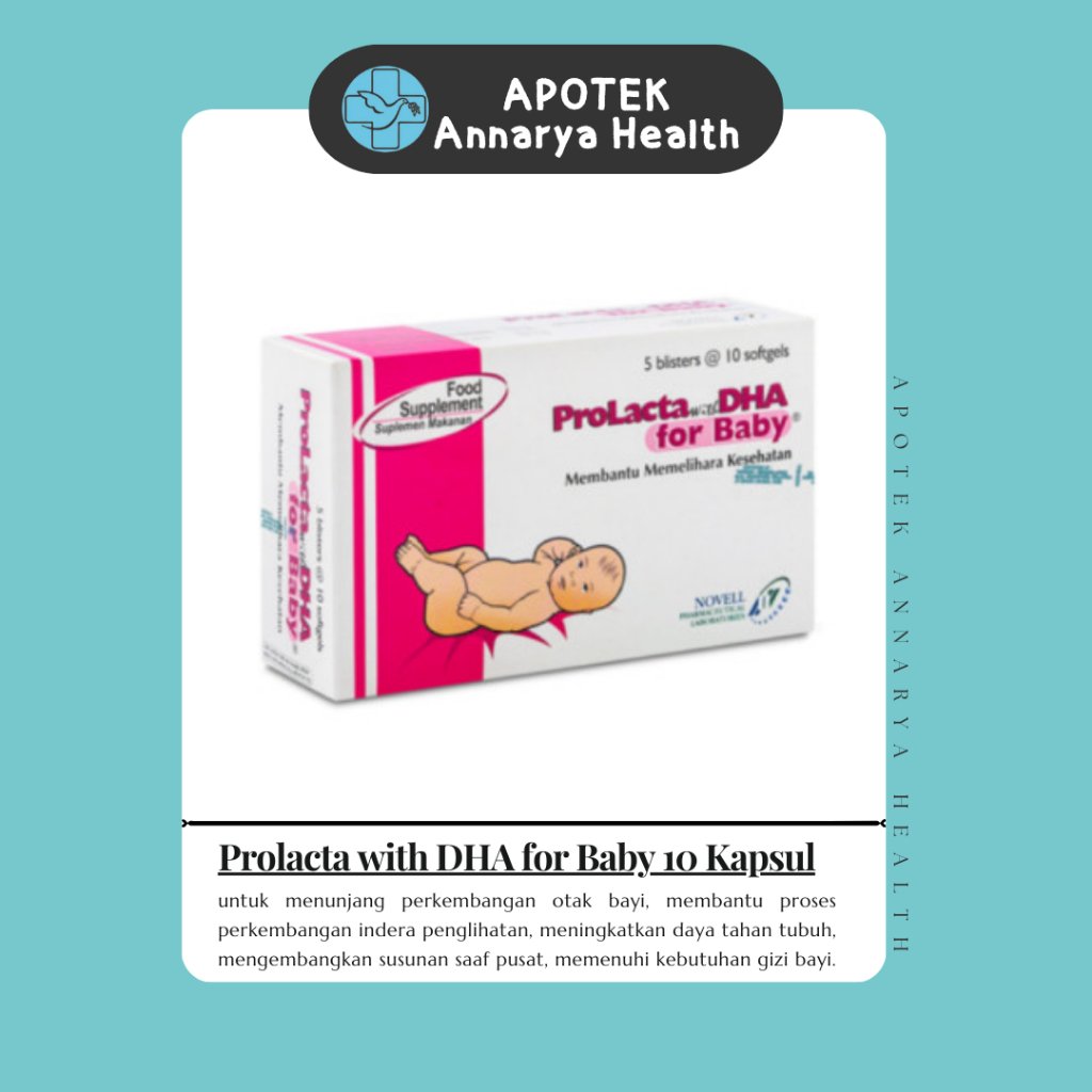 Jual Prolacta with DHA for Baby 10 Kapsul | Shopee Indonesia