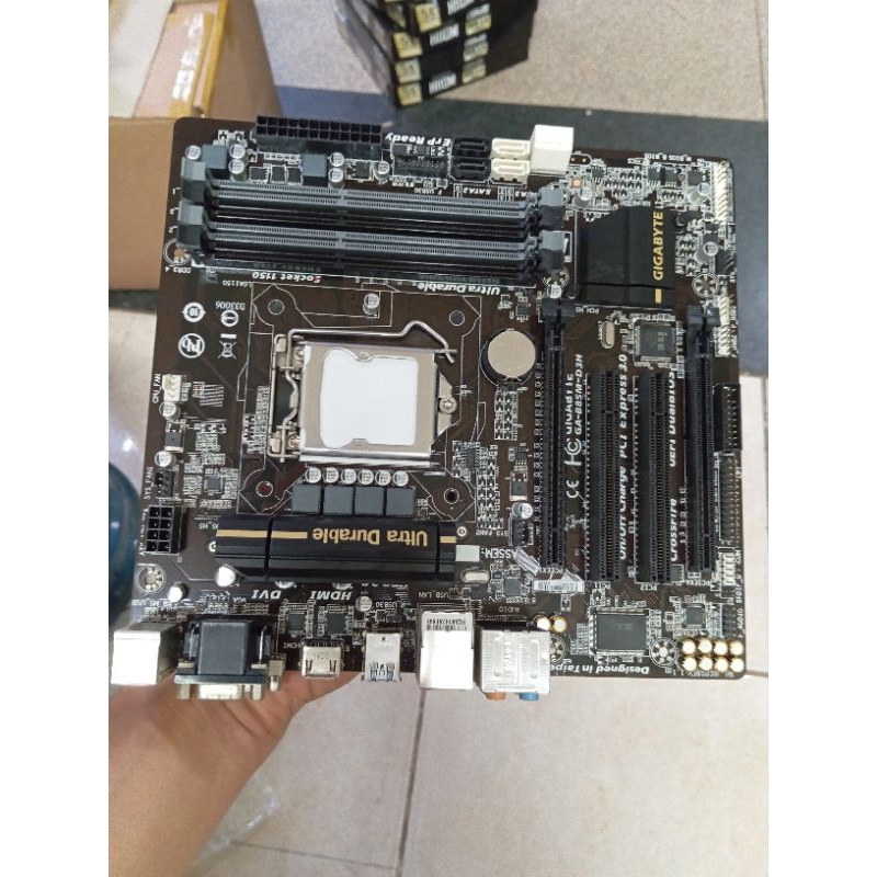 Jual Mainboard B85 Gigabyte LGA 1150 Haswell DDR3 | Shopee Indonesia