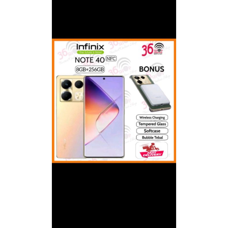 Jual infinix note 40 NFC 8GB+256GB Generasi resmi infinix 1 tahun ...