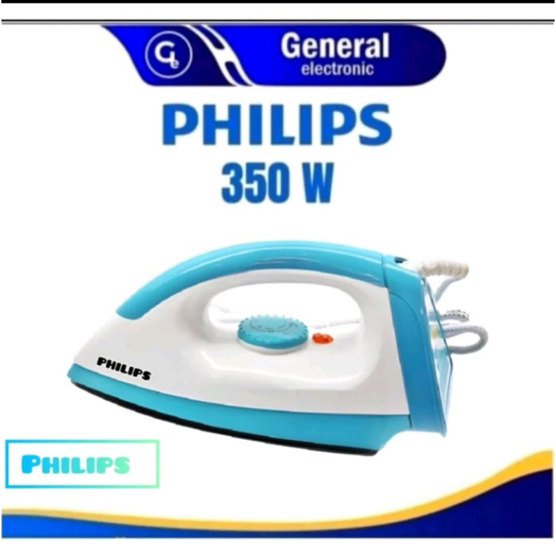 Jual seterika Philips 350 w anti lengket | Shopee Indonesia
