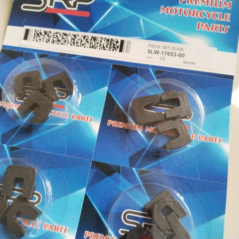 Jual ( 10 SET) SLIDE PIECE SET 5LW SRP MOTOR YAMAHA MATIC MIO AEROX ...