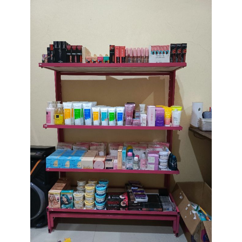 Jual Rak Gondola Singel & Double / Rak Mini Market Rak Display Toko ...