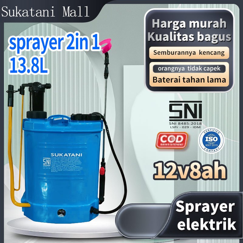 Jual Alat Semprot Hama 13.8 Liter Electric Sprayer 2in1 Mesin Semprot Hama | Shopee Indonesia