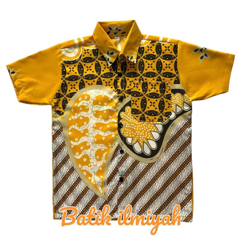 Jual Kemeja Batik Anak Laki Laki Usia 1 2 3 4 5 6 7 8 9 10 11 12 13 ...