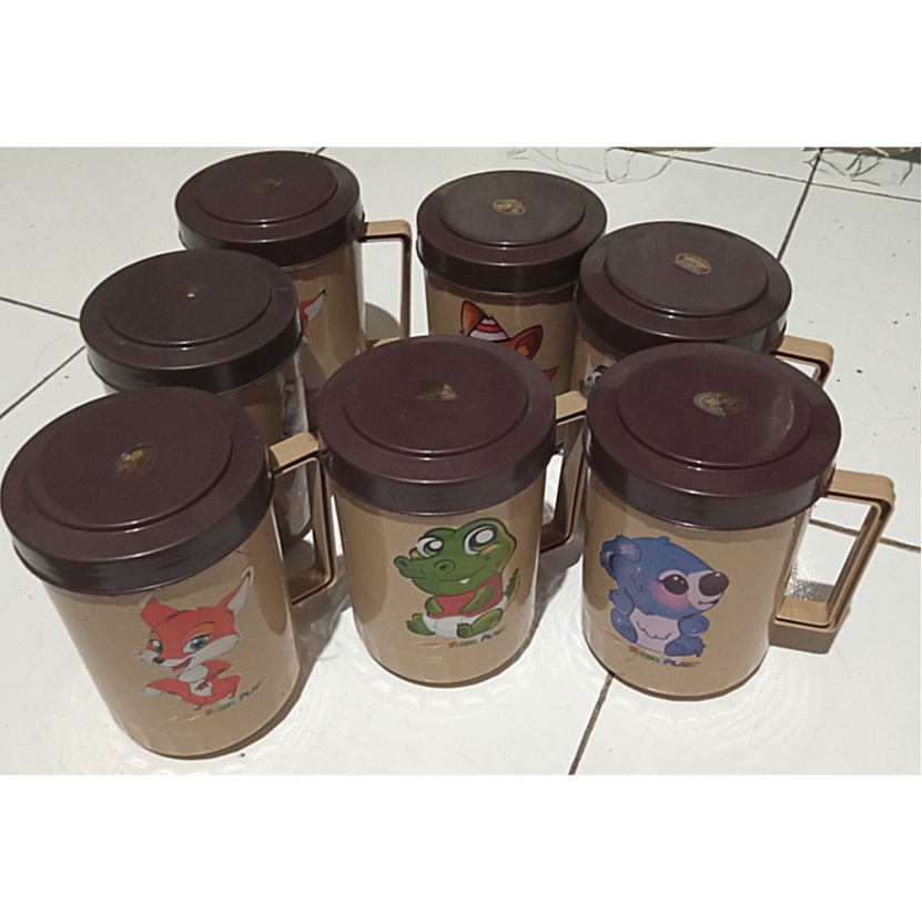 Jual MUG SULTAN BESAR TUTUP PUTAR / GELAS CANGKIR AIR MINUM ES TEH ...