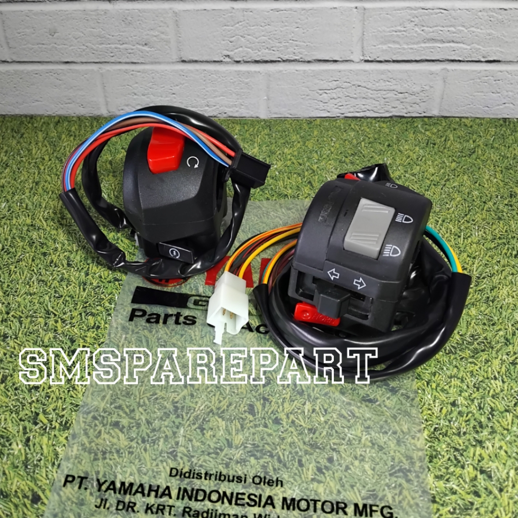 Jual saklar set standar holder switch kiri kanan motor yamaha vixion ...