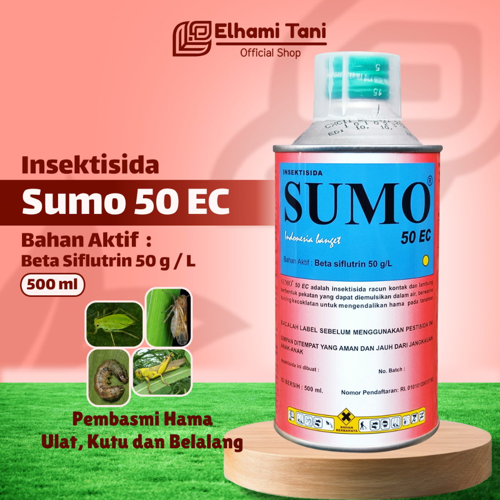 Jual INSEKTISIDA SUMO 500 ML PEMBASMI HAMA KUTU BELALANG DAN ULAT ...