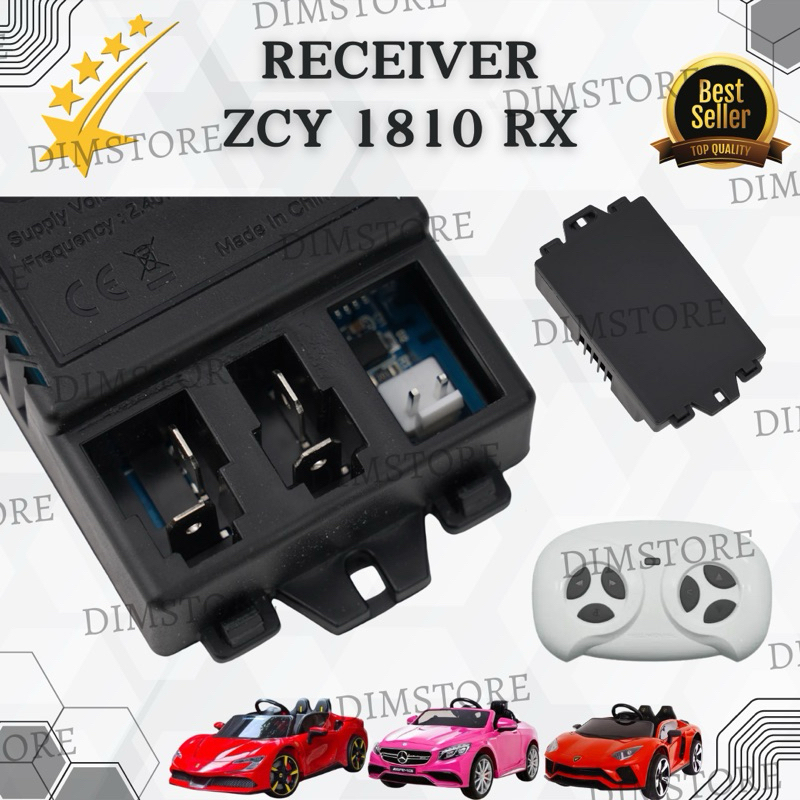 Jual RECEIVER ZCY1810RX 7PIN 6V - 12V MOBIL MAINAN AKI ANAK JR 1810 RX ...
