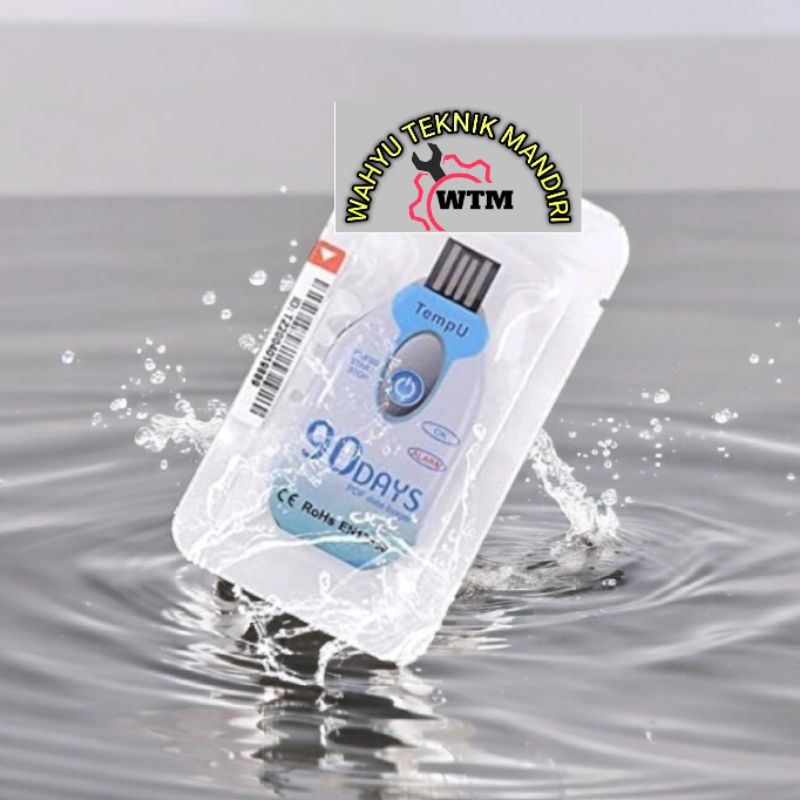 Jual TempU 90 Days Temperature Data Logger Tzone Recorder Wireless ...