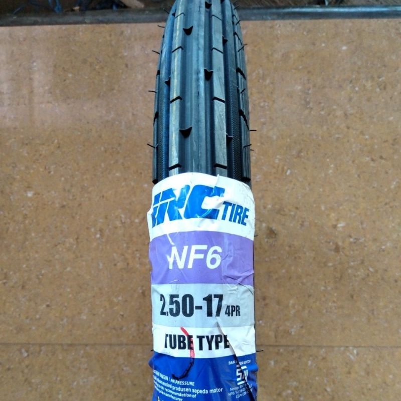 Jual Ban Luar IRC 2.50-17 NF6 Inoue Tube Type Motor Classic Salur Lurus IRC NF 6 250 Ring 17 ...