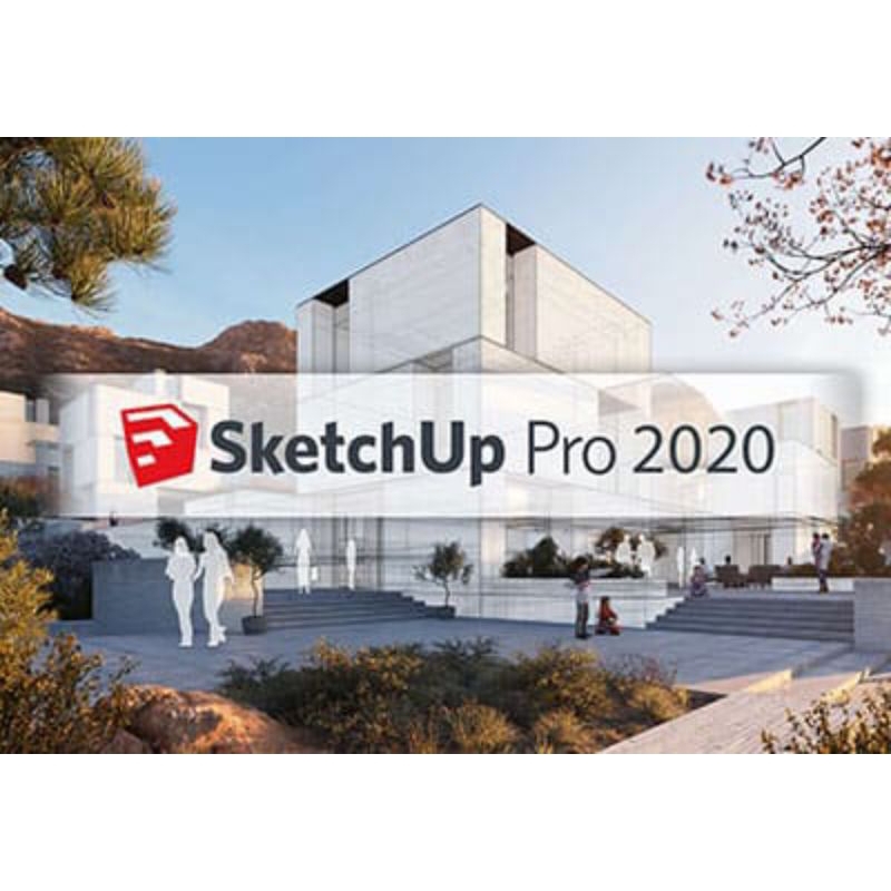 Jual TERMURAH! Original License Perpetual SketchUp Pro 2020 / SOFTWARE ...