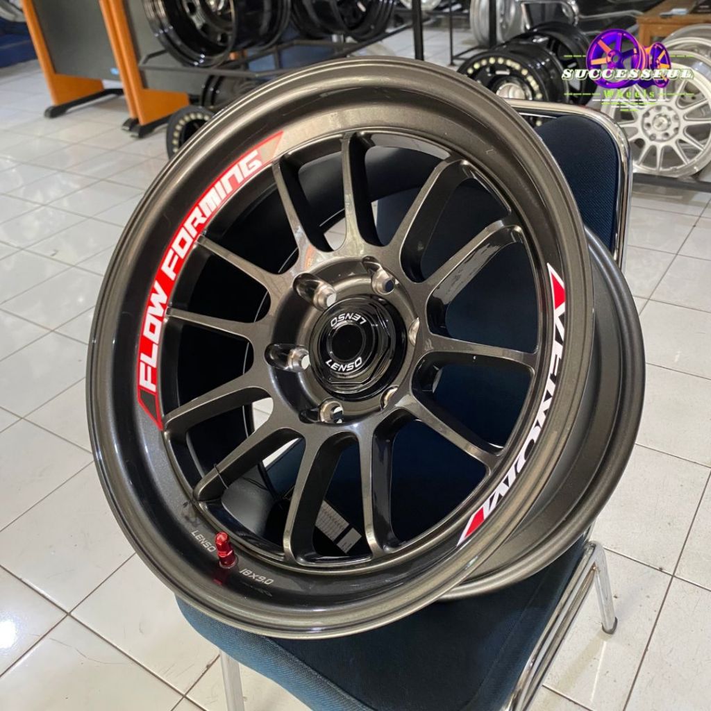 Jual Velg Lenso Venom 5 Ring 18 Hyper Dark Original Pelek Mobil Pajero Fortuner Hilux Ford ...