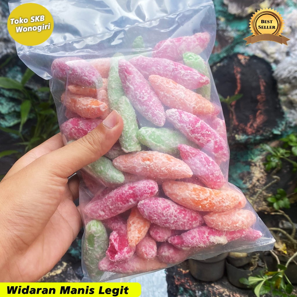 Jual Widaran Manis Legit 150grm Cemilan Keluarga Cemilan anak | Shopee ...