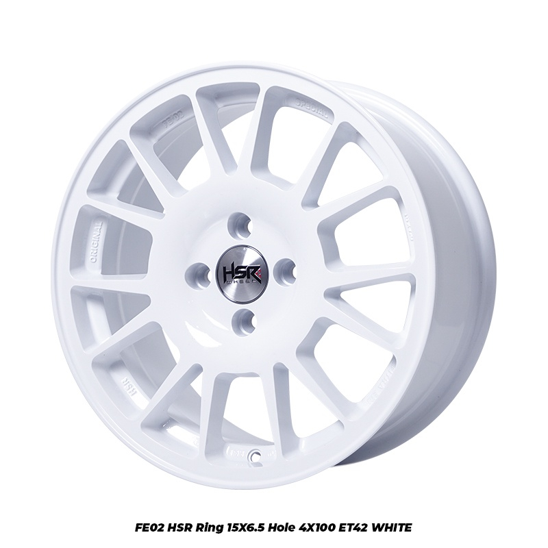 Jual Velg Promo Warna Putih R15 Hsr Fe02 Modifikasi Agya Mobilio Fiesta | Shopee Indonesia