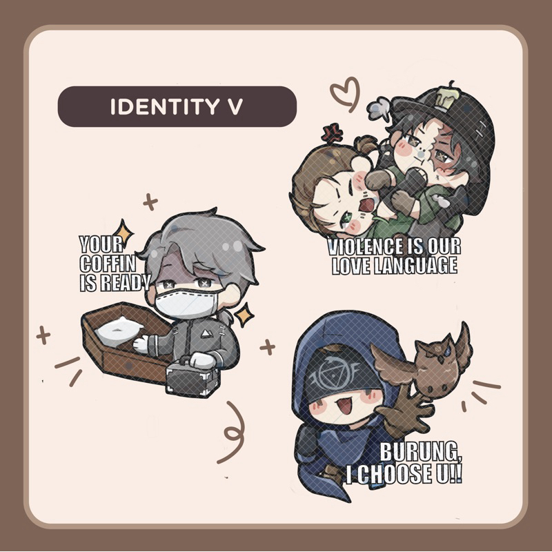 Jual [Sticker] Identity V | Shopee Indonesia