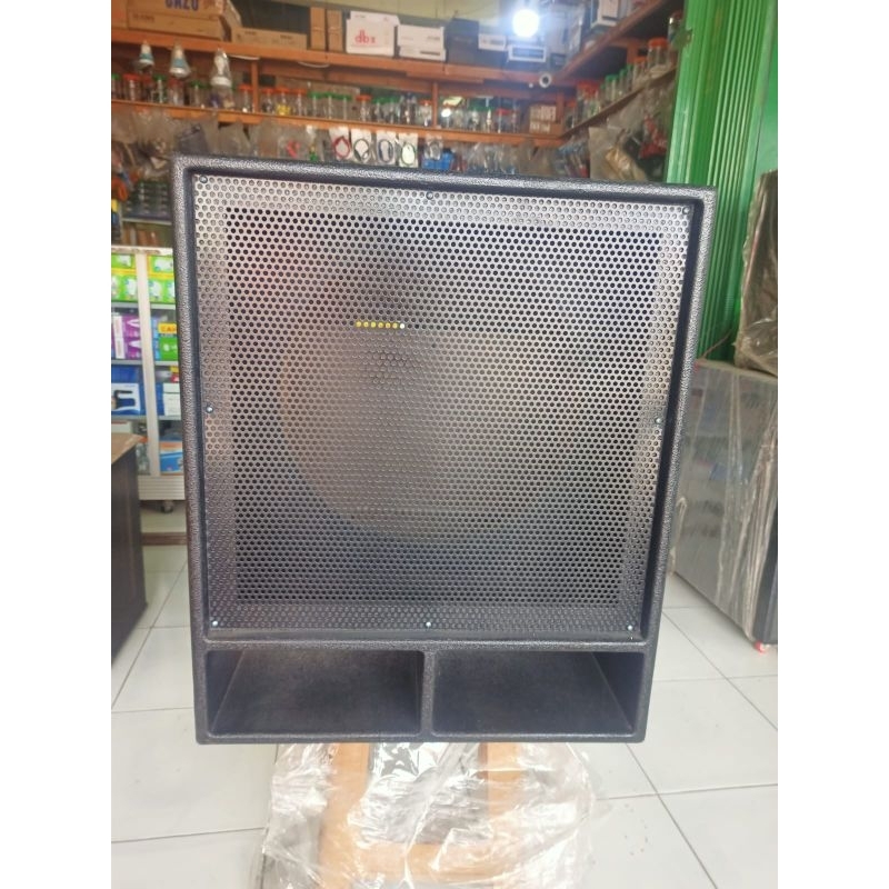 Jual BOX SPEAKER 18 INCH MODEL MINISCOOP BOX SUBWOOFER TRIPLEK SEMI ...