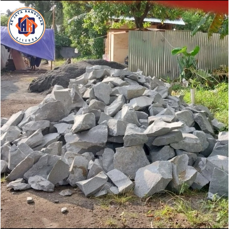 Jual BATU BELAH PONDASI / BATU KALI PER COLT | Shopee Indonesia