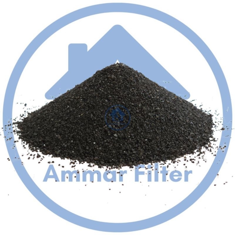 Jual Pasir Aktif Procarb / Activated Sand / Media Filter Air 1 Kg ...