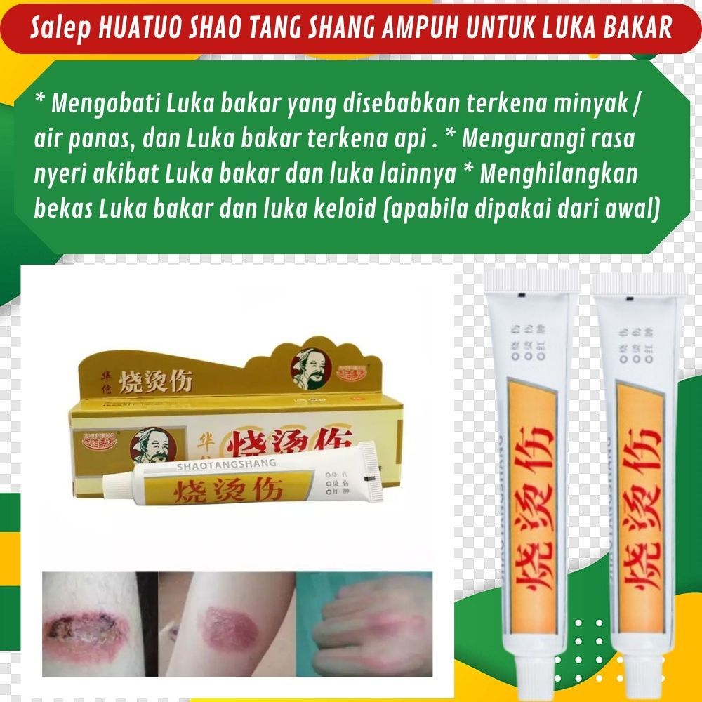Jual Salep Bekas Luka Bakar / Obat Luka Bakar / Cream Penghilang Bekas ...