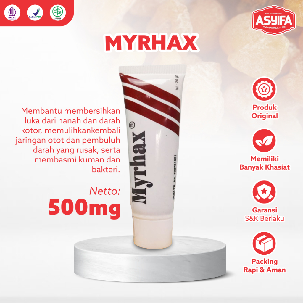 Jual Myrhax 20 Gr Salep eksim, luka bakar, luka bernanah, luka diabetes ...