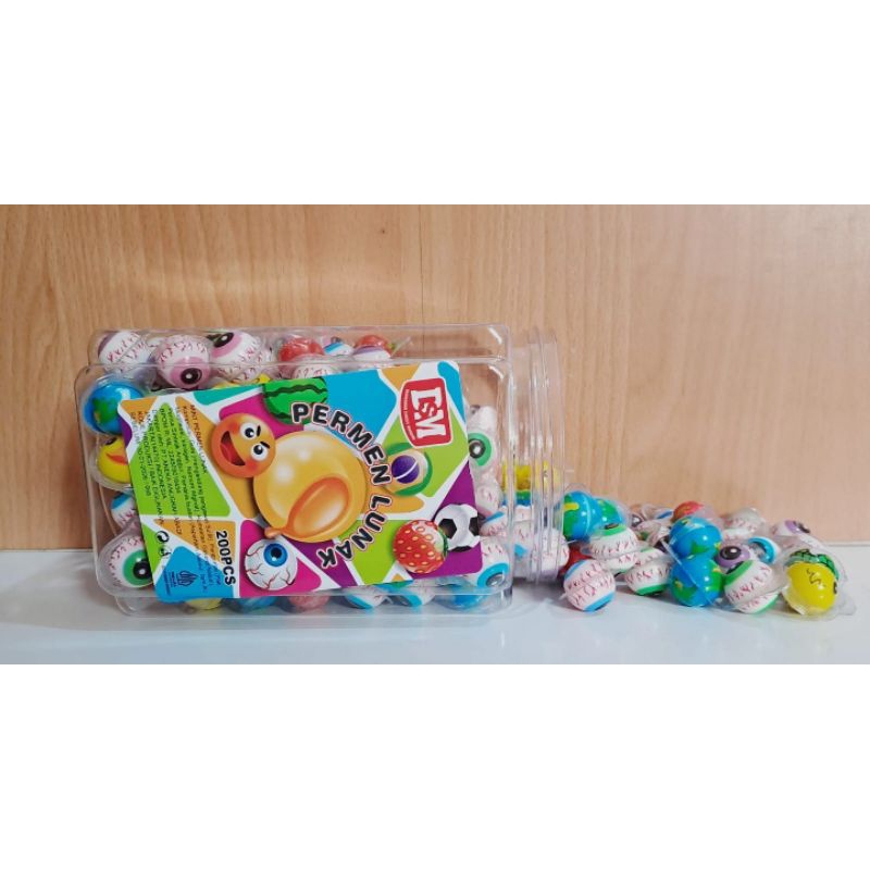 Jual permen lunak Bola mata BESAR 50pcs | Shopee Indonesia