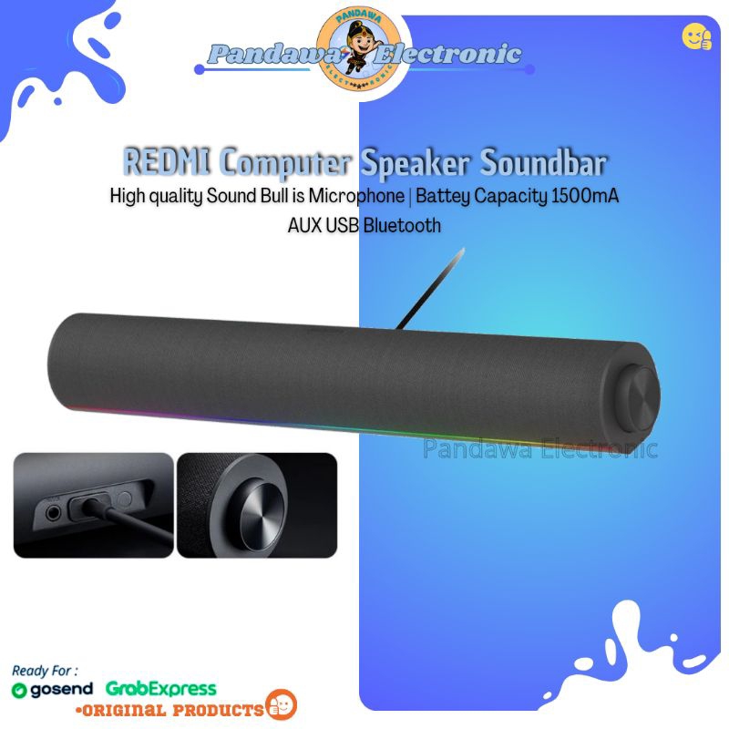 Jual Redmi PC SoundBar With RGB Light Computer Speaker Home Desktop ...