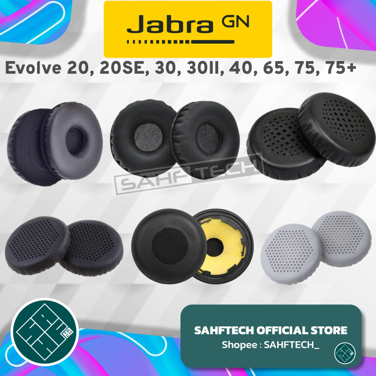 Jual Busa Foam Jabra Evolve 20 / 20SE / 30 / 30II / 40 / 65 / 75 / 75 ...