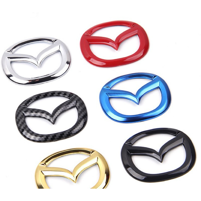 Jual Emblem Mobil Cover Logo Stir Mobil Mazda 5,7CM x 4,6CM | Shopee ...